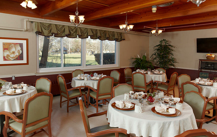 Huzurevi, bakımevi Elkhart Meadows, İndiana Eyaleti, foto