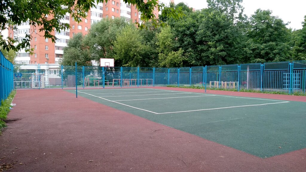 Spor alanı Поле для баскетбола, Moskova, foto