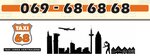 Taxi68 - Tiv Taxi Ihres Vertrauens GmbH (Hausener Weg No:112, Frankfurt am Main), taksi  Frankfurt am Main'den