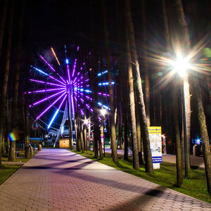 Ferris wheel (Moscow Region, Domodedovo, Yolochki Culture and Leisure Park), atraksiyon  Domodedovo'dan
