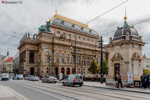 National Theatre (Masarykovo nábřeží No:223/42), tiyatrolar  Prag'dan