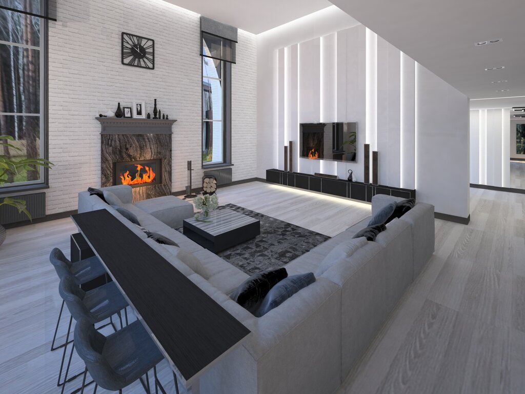 i̇ç mimarlık firmaları Art Shock, Novosibirsk, foto