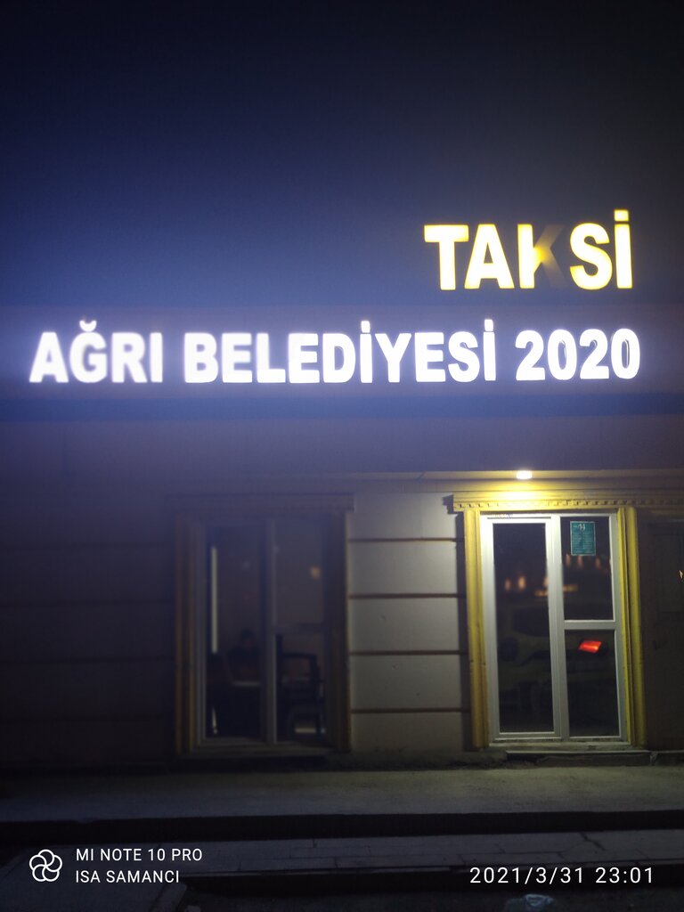 Taksi durağı Ağrı Acil 7/24 Hastane Taksi, Ağrı, foto