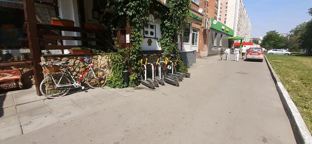 Bisiklet park yerleri Велопарковка, Moskova, foto