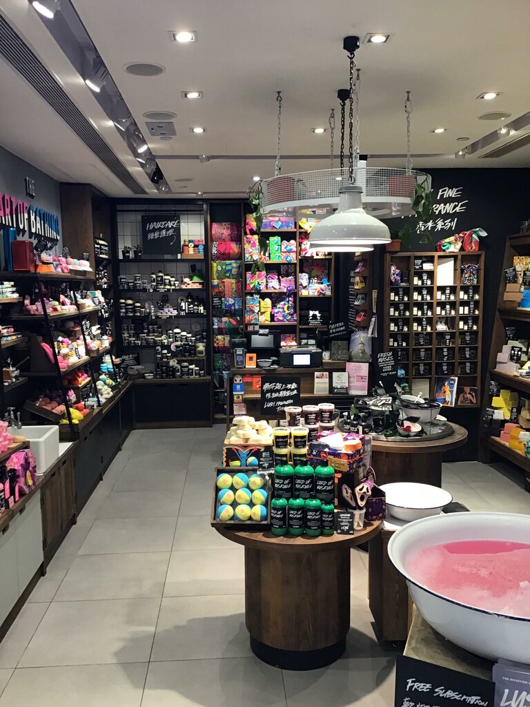Kozmetik ve parfümeri mağazaları Lush Fresh Handmade Cosmetic, Hong Kong, foto
