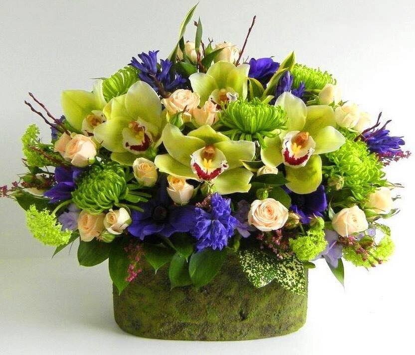 Çiçekçiler Salon tsvetov Fleur Magique, Moskova, foto