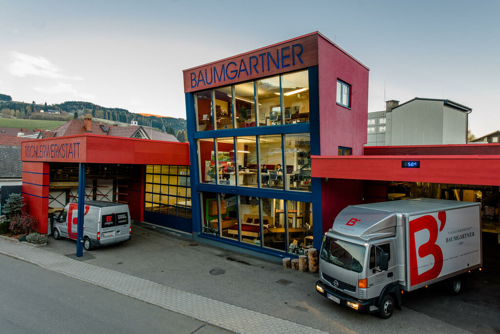 Mobilya mağazaları Baumgartner Tischlerwerkstatt GmbH, Steiermark, foto