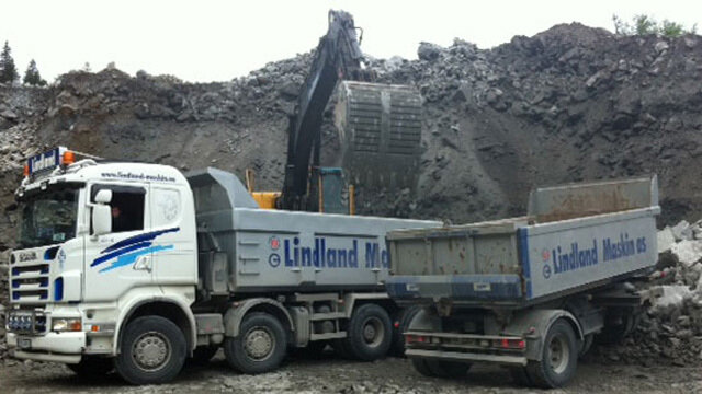 Hafriyat Lindland Maskin AS, Vest‑Agder, foto