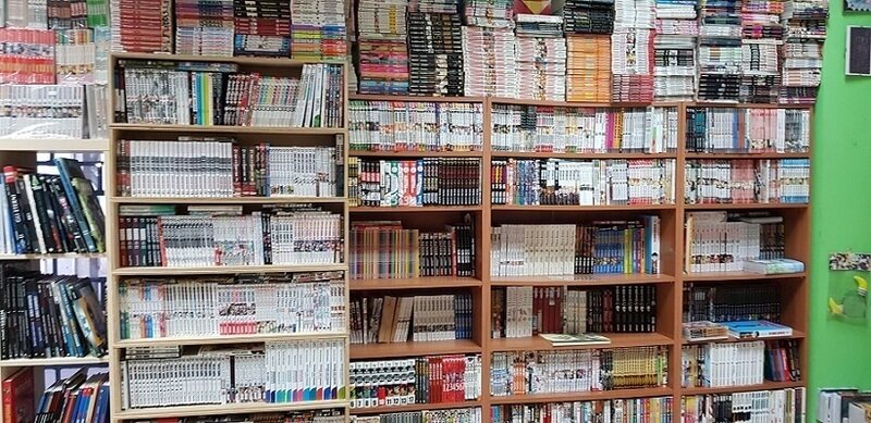 Antikacı dükkanları Comix Green Fumetti & Gadgets, Palermo, foto