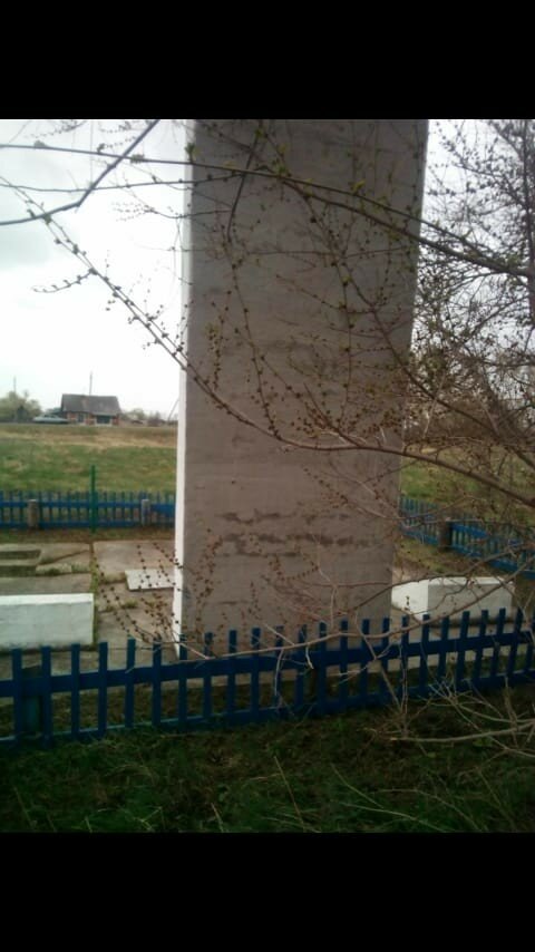 Anıt, heykel Воинам Великой Отечественной войны, Kurganskaya oblastı, foto