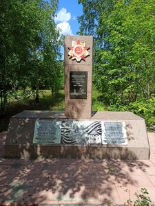 Погибшим при защите Отечества (Saratov Region, Arkadakskiy rayon, selo Semenovka, posyolok Molodyozhny), anıt, heykel  Saratovskaya oblastından