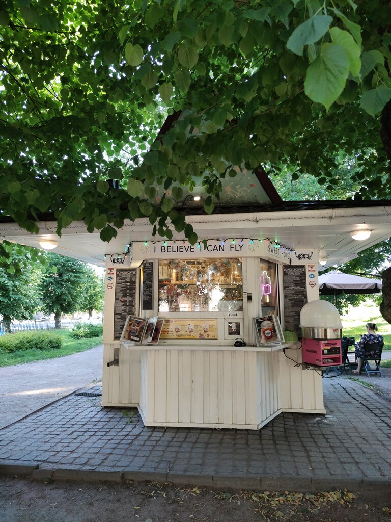 Kahve dükkanları Angels, Vyborg, foto