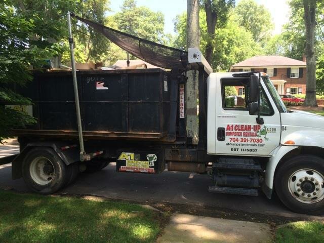 Atık depolama alanı A1 Dumpster Rentals, Güney Carolina, foto