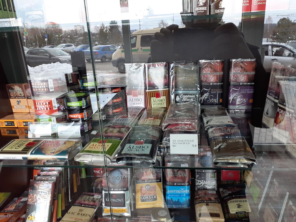 Tütün, sigara mağazaları Sherlock, Polevskoy, foto