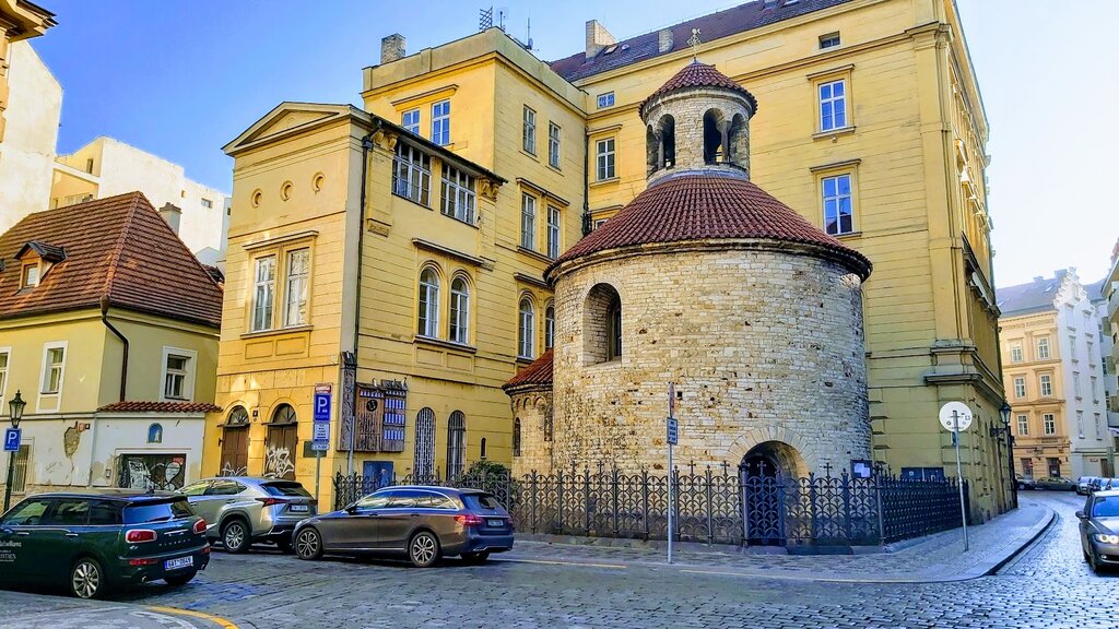 Katolik kiliseleri Rotunda svatého Kříže Menšího, Prag, foto