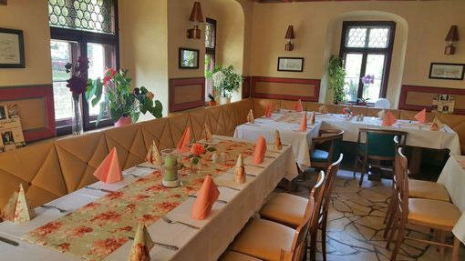 Kahve dükkanları Cafe & Restaurant Schloss Schlettau, Saksonya, foto