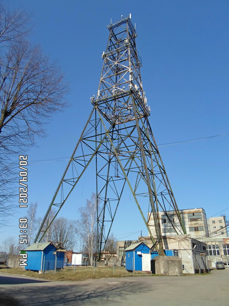 Turistik yerler Металлический каркас вентиляционной трубы, Saint‑Petersburg, foto