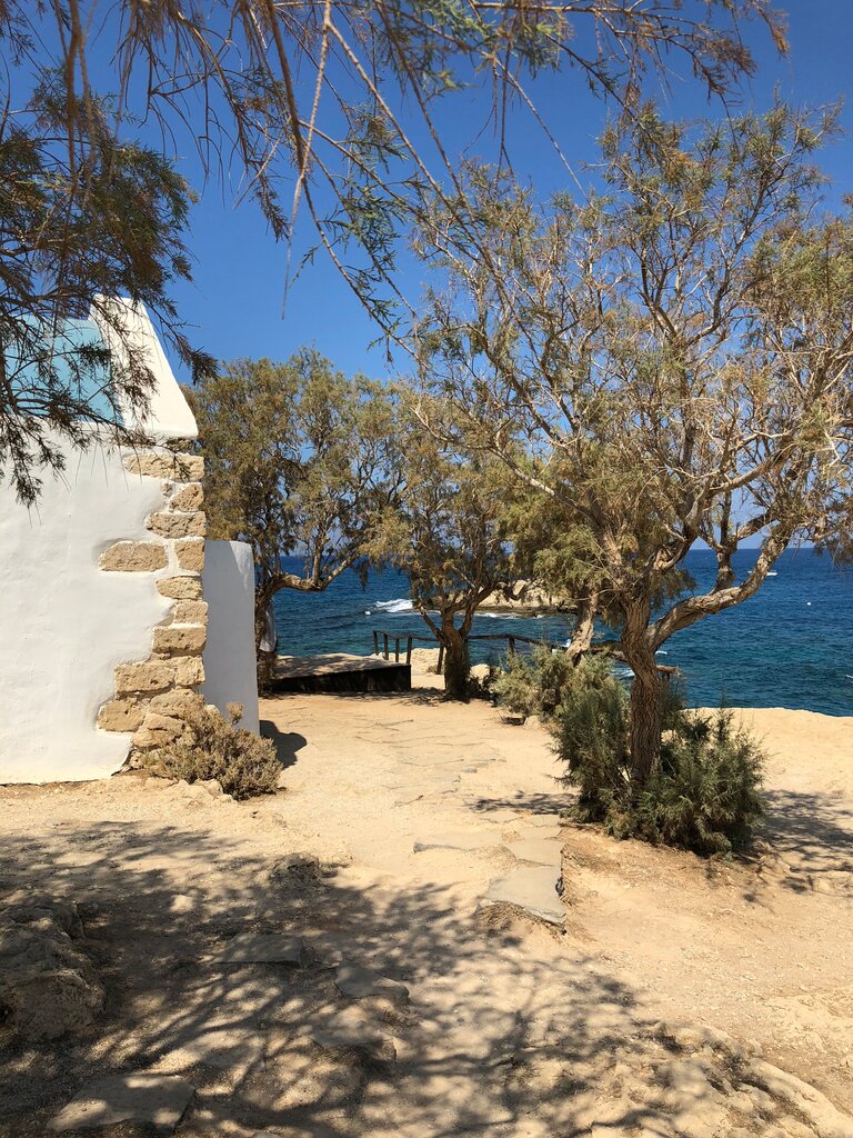 Ortodoks kiliseleri Chapel of Saint Georgios Sarantaris, Girit, foto