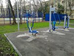Уличные тренажёры (Moscow, Vostochniy Administrative Okrug, Vostochnoye Izmaylovo District), spor alanı  Moskova'dan