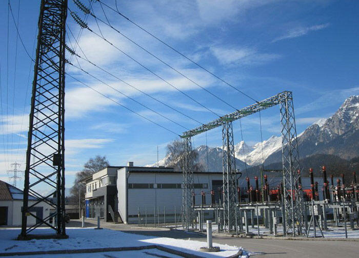Enerji kurumları Kraftwerk Haim Kg, Tirol, foto