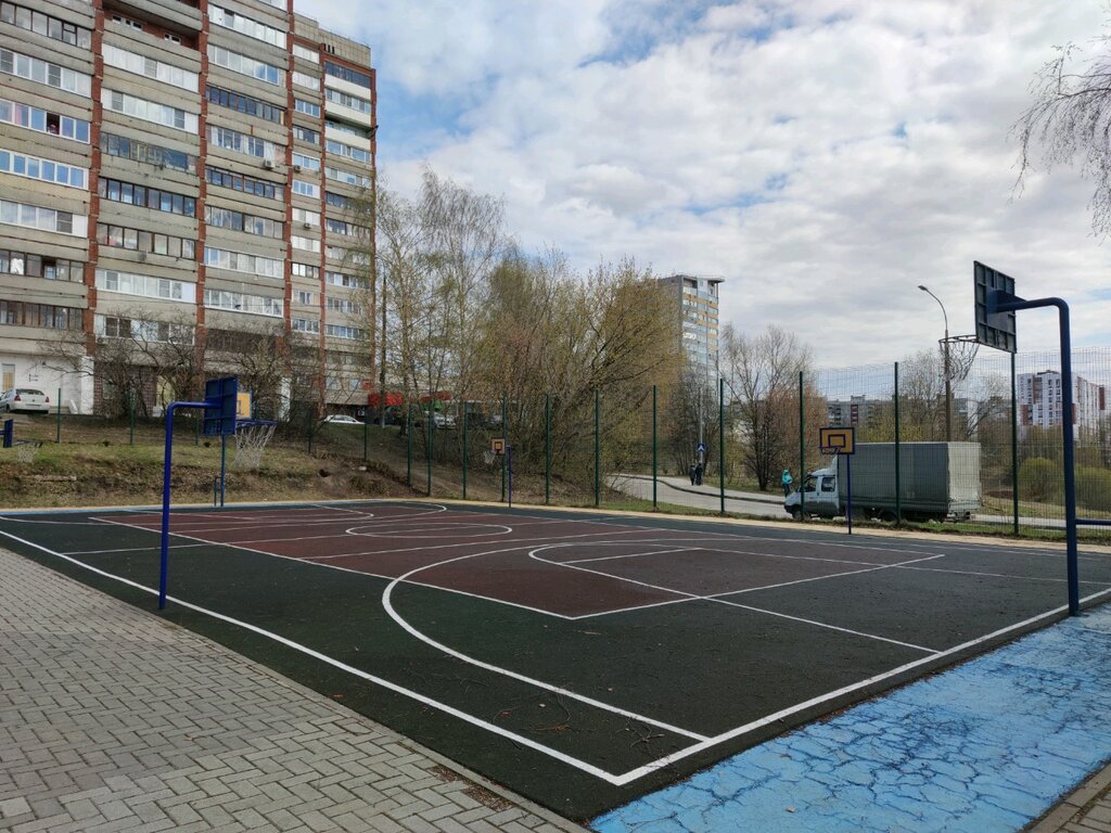 Spor alanı Баскетбольная площадка, Nijni Novgorod, foto