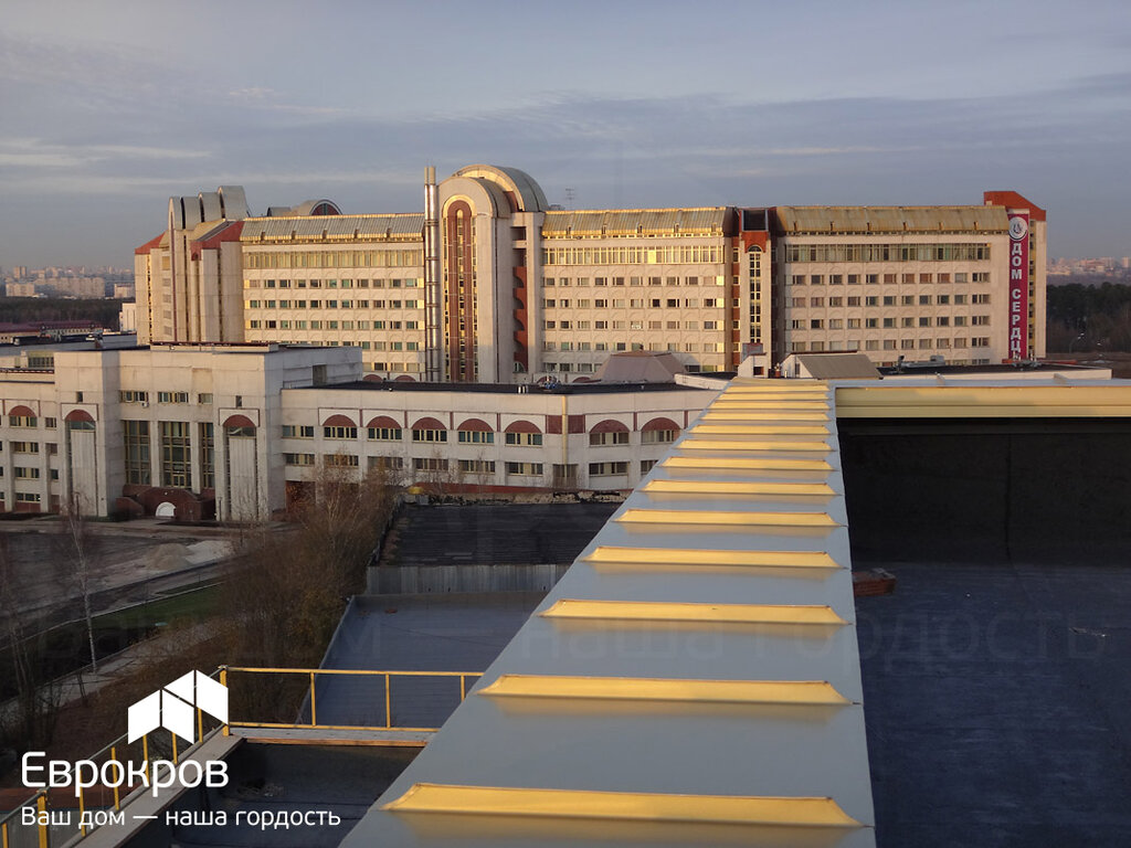 Çatı hizmetleri Eurokrov, Moskova, foto