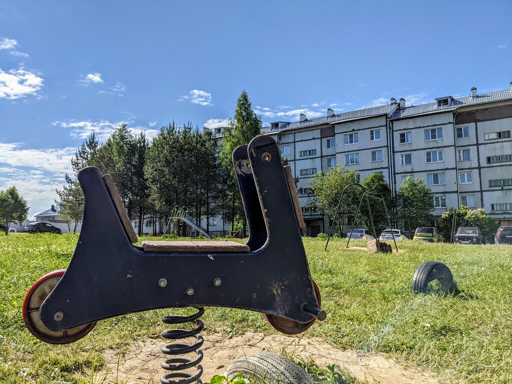 Oyun alanı Playground, Vladimirskaya oblastı, foto