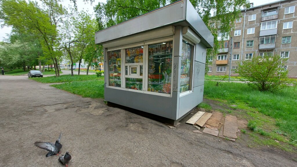 Gazete bayi Tochka prodazhi pressy, Novokuznetsk, foto