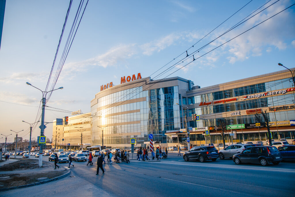 Мега Молл, торговый центр, ул. Калинина, 105А, Чебоксары, Россия ...