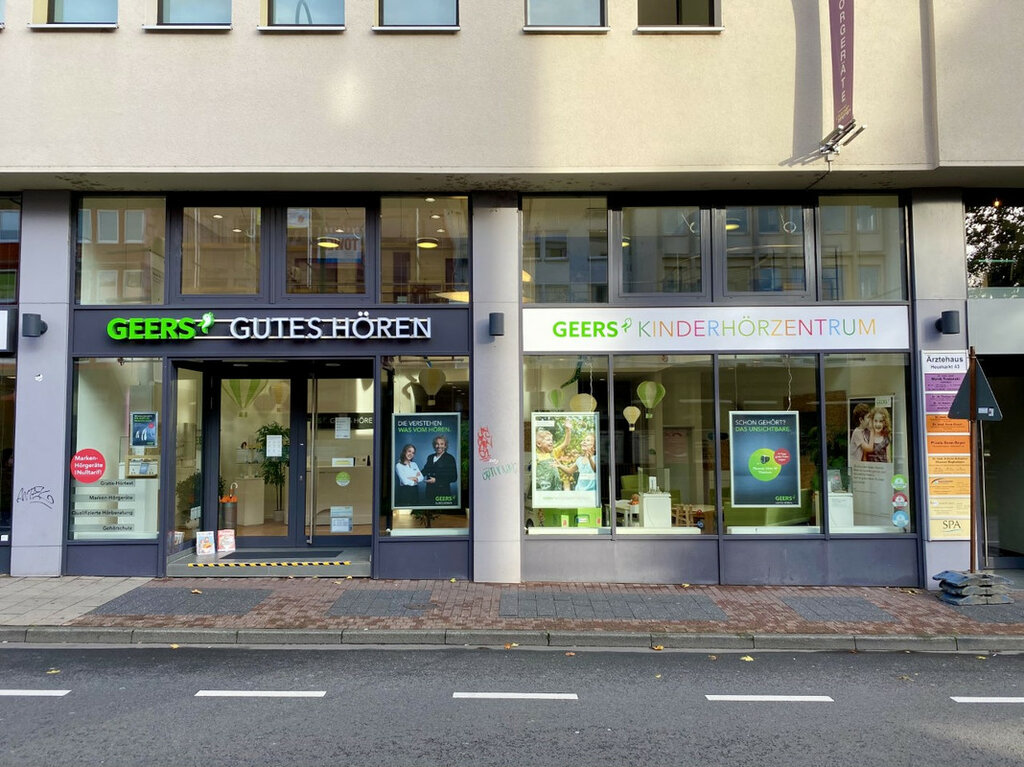 i̇şitme cihazları Geers Hörgeräte, Köln, foto
