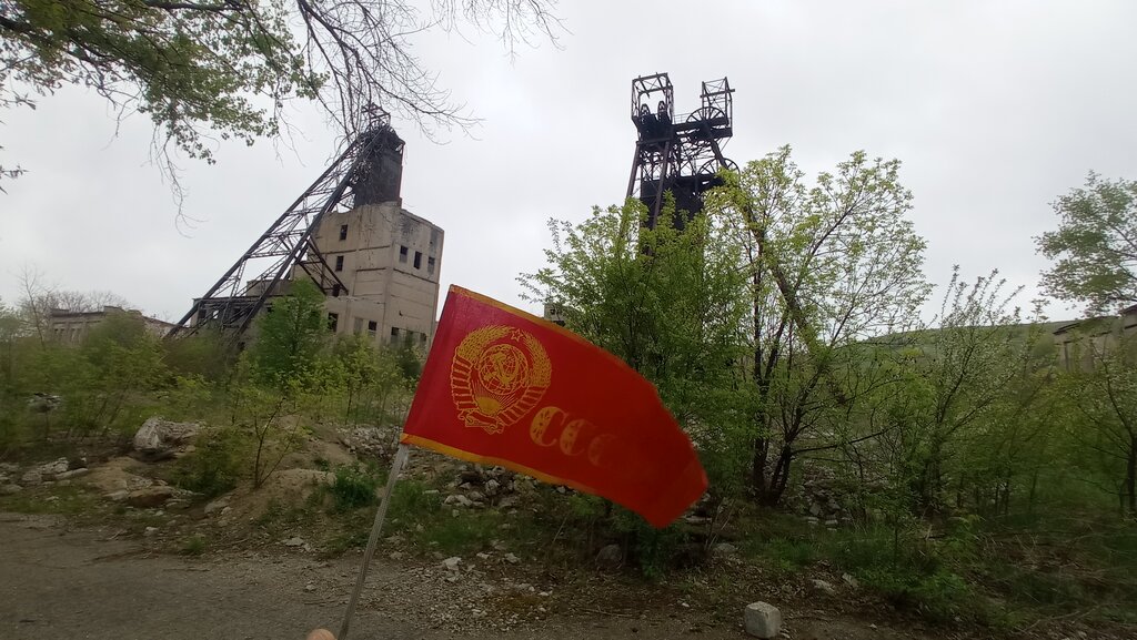 Yük istasyonu станция Шахта Краснопольевская, Bryanka, foto