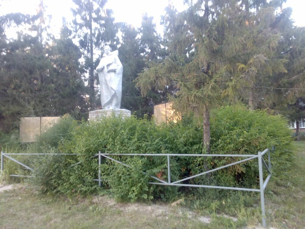 Anıt, heykel Воинам-землякам, погибшим в годы Великой Отечественной войны, Mordovya, foto