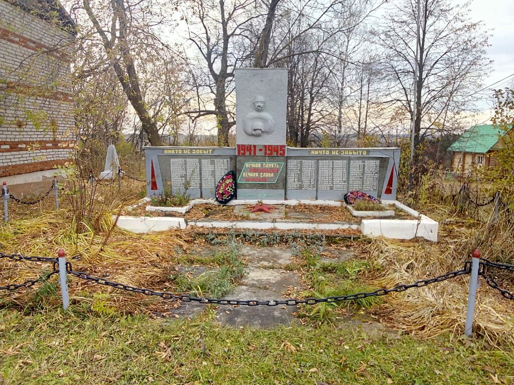 Anıt, heykel Воинам Великой Отечественной войны 1941-1945 гг., Permski krayı, foto