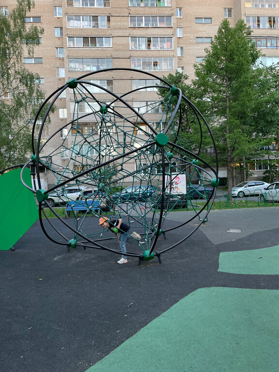 Oyun alanı Playground, Dubna, foto