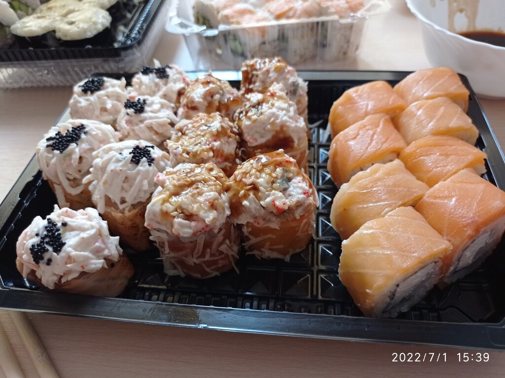 Suşi restoranı Nippon, Bratsk, foto