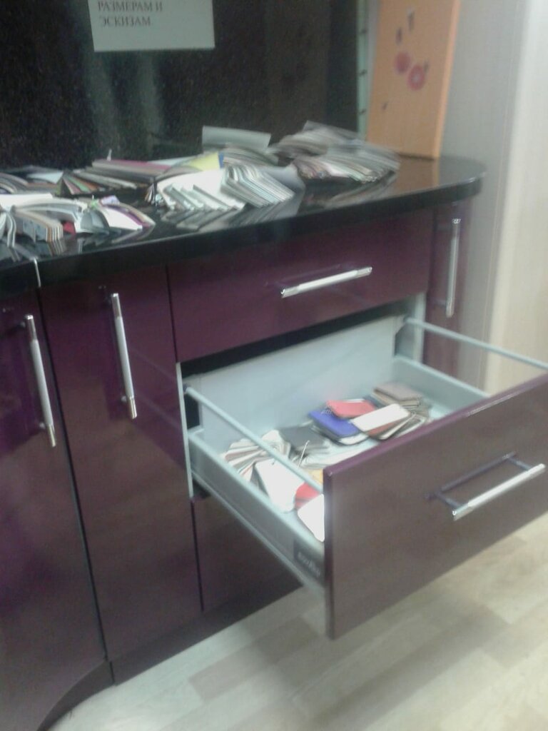 Mutfak mobilyaları Мебельный салон, Moskova, foto