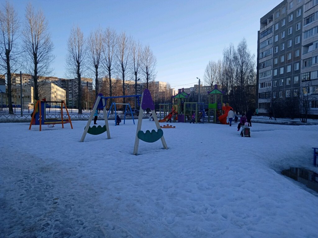 Oyun alanı Детская площадка, Yaroslavl, foto
