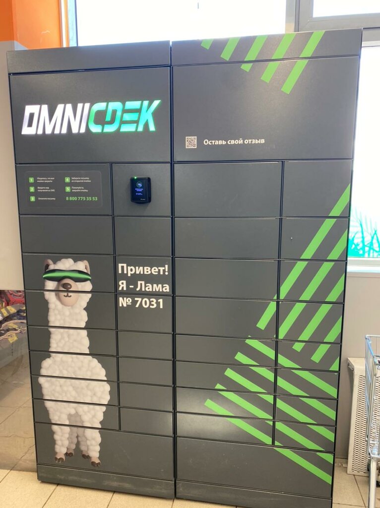 Parsel otomatı СДЭК, Moskova, foto