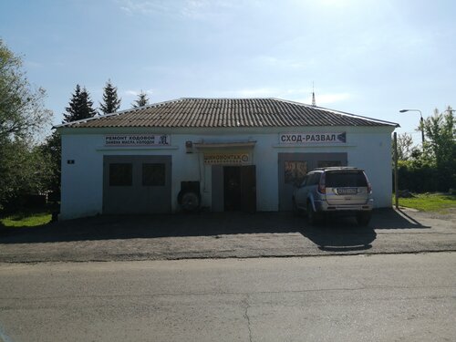 Oto lastik tamiri Шиномонтаж, Şçigry, foto