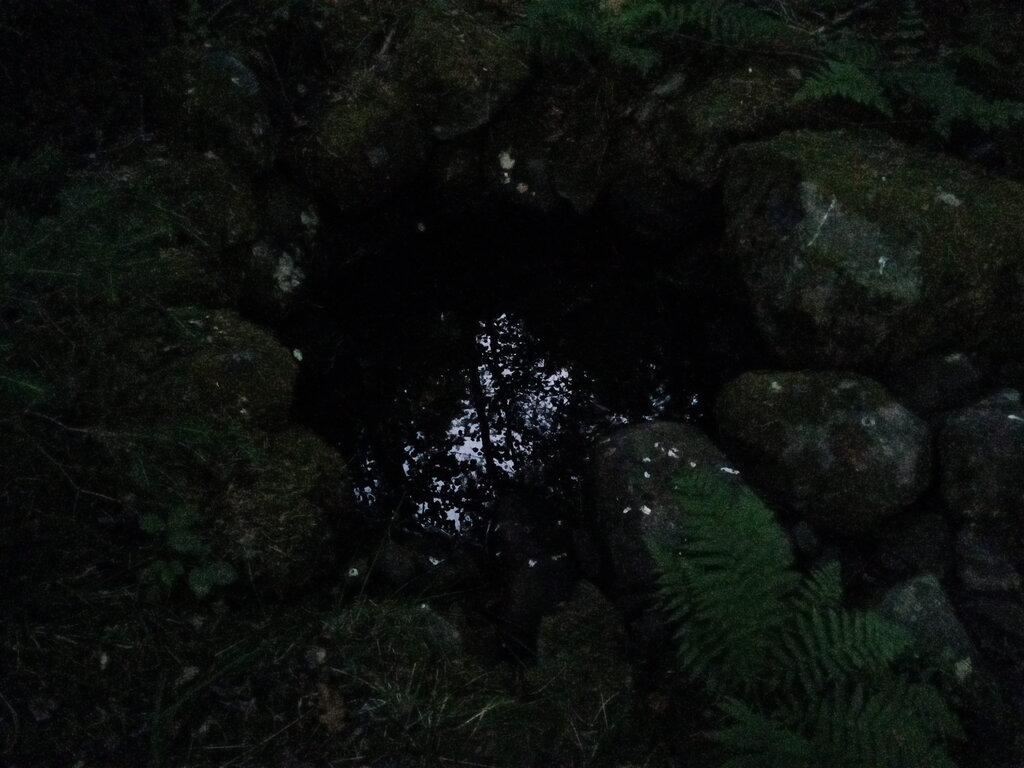 Pınar, çay Spring, stream, Karelya, foto
