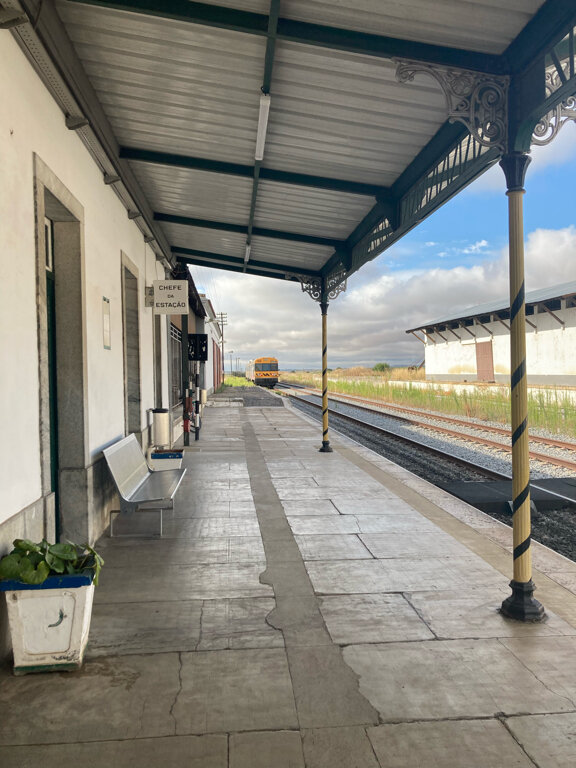 Tren istasyonu Cuba, Beja, foto