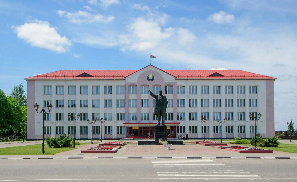 Belediyeler, devlet daireleri Shumilinsky Rayonny Ispolnitelny Komitet, Vitebskaya oblastı, foto