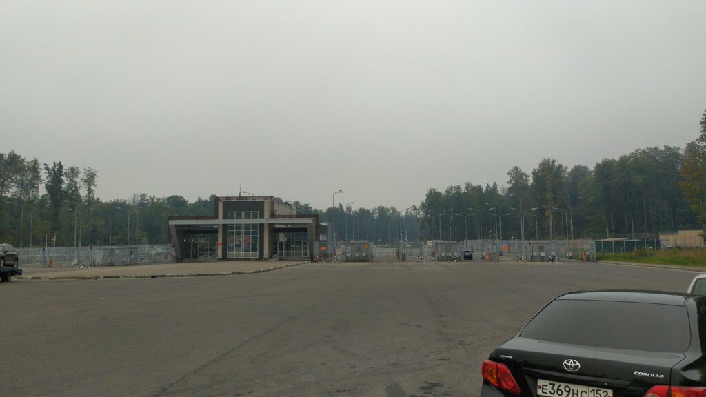 Sınır kapısı Checkpoint № 4, Sarov, foto