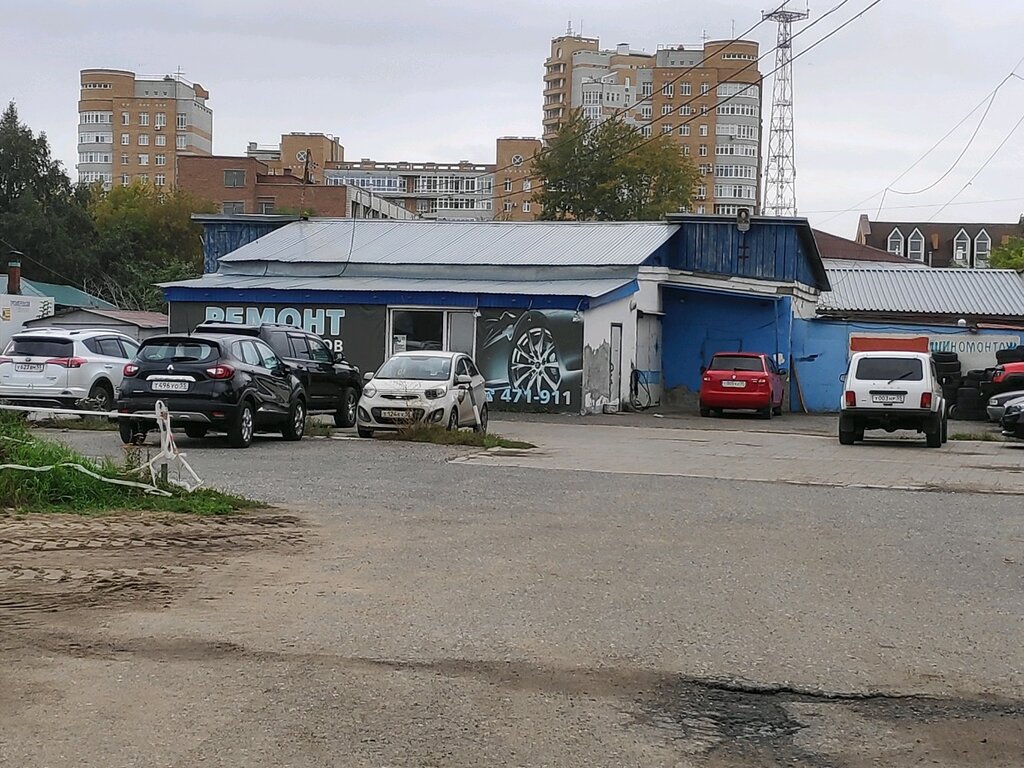 Geçiş noktaları, güvenlik kontrol alanı Охрана автостоянки, Omsk, foto