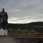 Anıt, heykel Памятник, Buriatya, foto