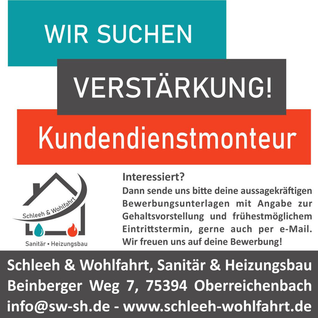 Sıhhi tesisat hizmetleri Schleeh & Wohlfahrt GbR, Baden‑Wurttemberg, foto
