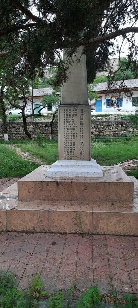 Anıt, heykel Воинам, павшим в годы Великой Отечественной войны, Dağıstan, foto
