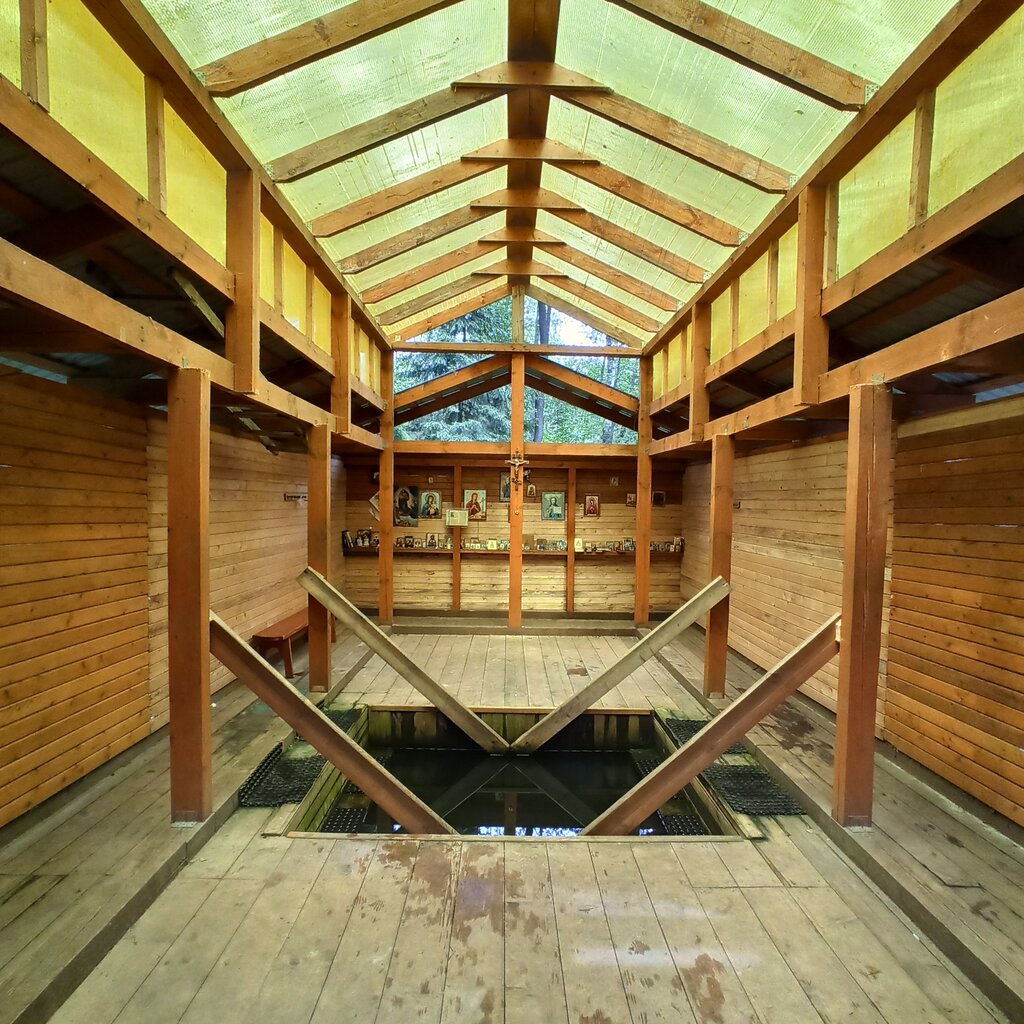 Pınar, çay Spring, stream, Moskova ve Moskovskaya oblastı, foto