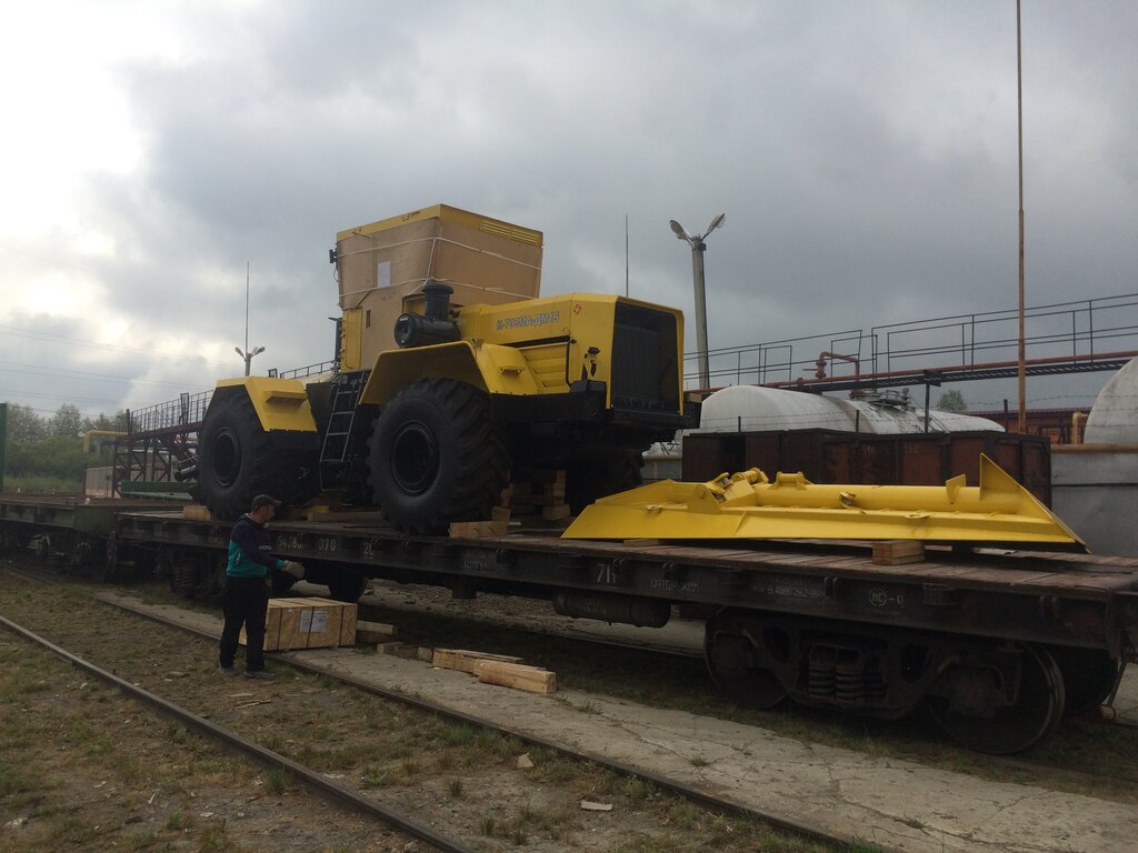 Demiryolu kargo Kristall, Omsk, foto