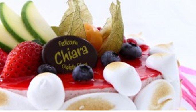 Ekmek fırını Fabio Longhin Pasticceria Chiara, Lombardiya, foto